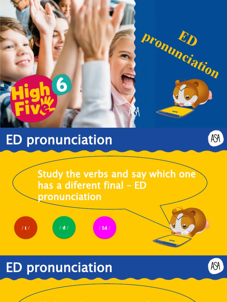 "-Ed" Sound (Verb Pronunciation) | PDF