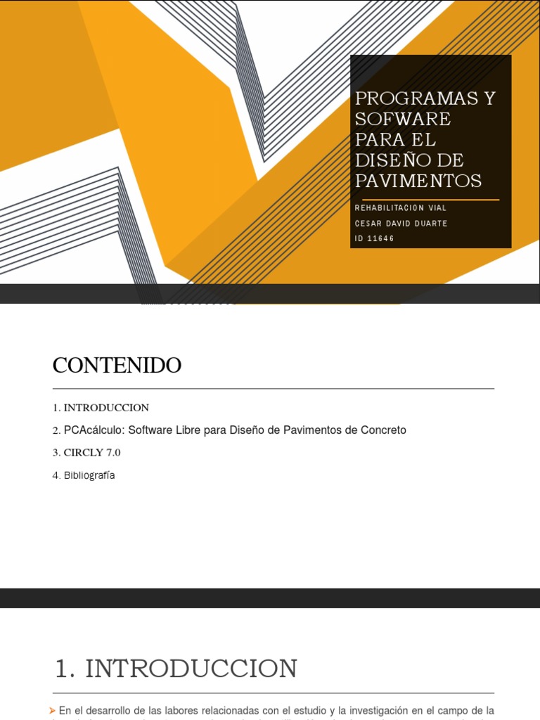 Software CIRCLY 7.0 para Pavimentos | PDF | Software | Diseño