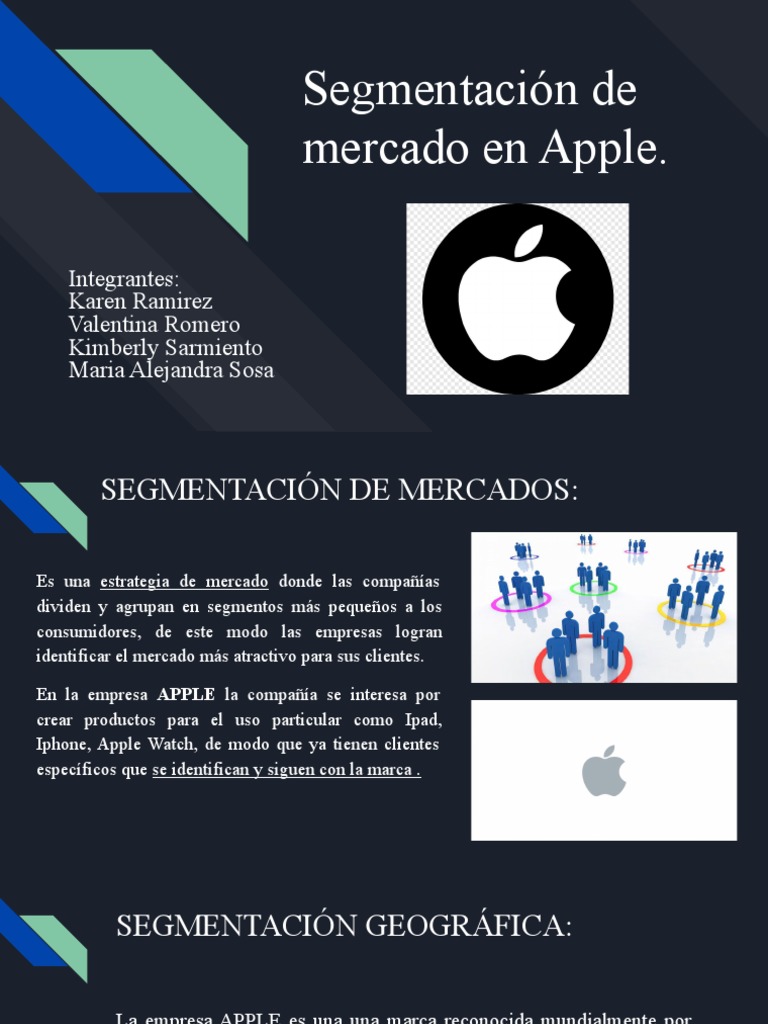 Segmentación de mercado en Apple | PDF | Apple Inc. | Los consumidores