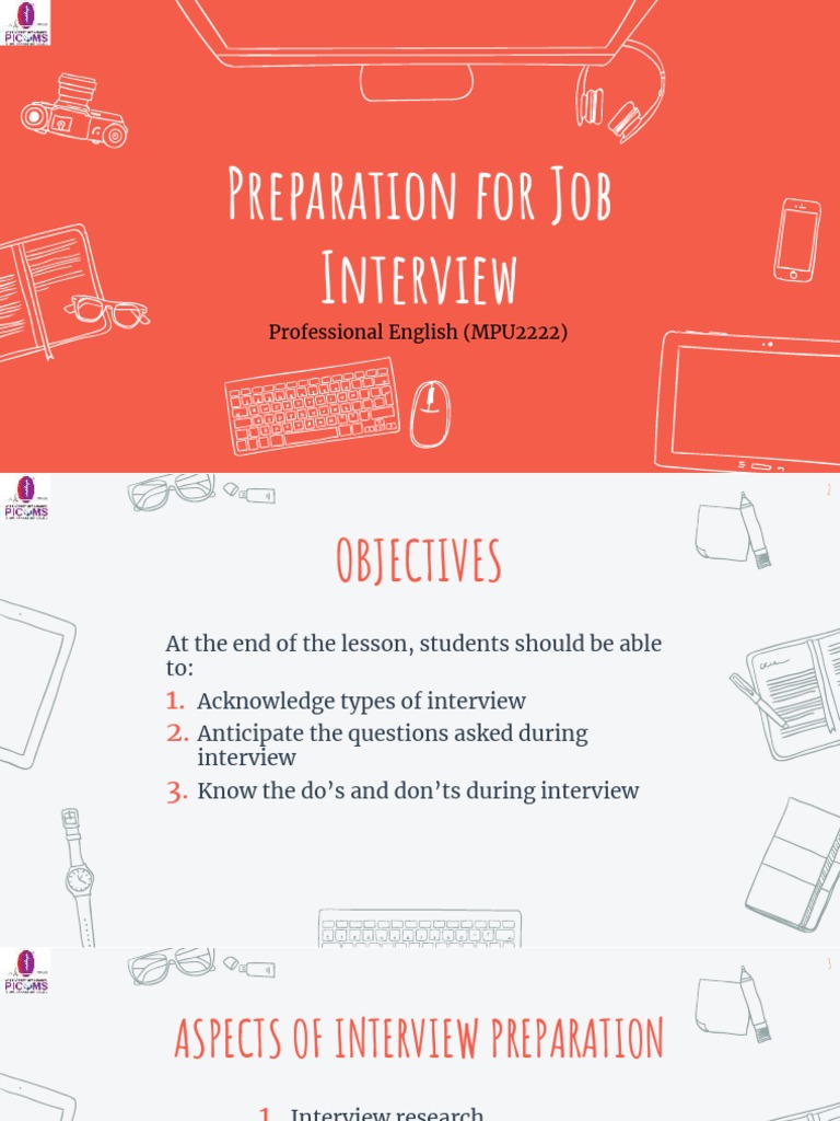 Interview Preparation Guidelines | PDF | Interview | Communication