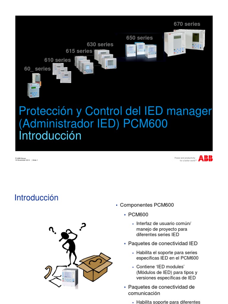 02-P600 - PCM600 - Introduction - PZ (Español) | PDF | Hardware de la ...