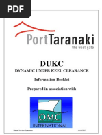 Minimum Under Keel Clearance Guidelines | PDF | Ships | Shipping