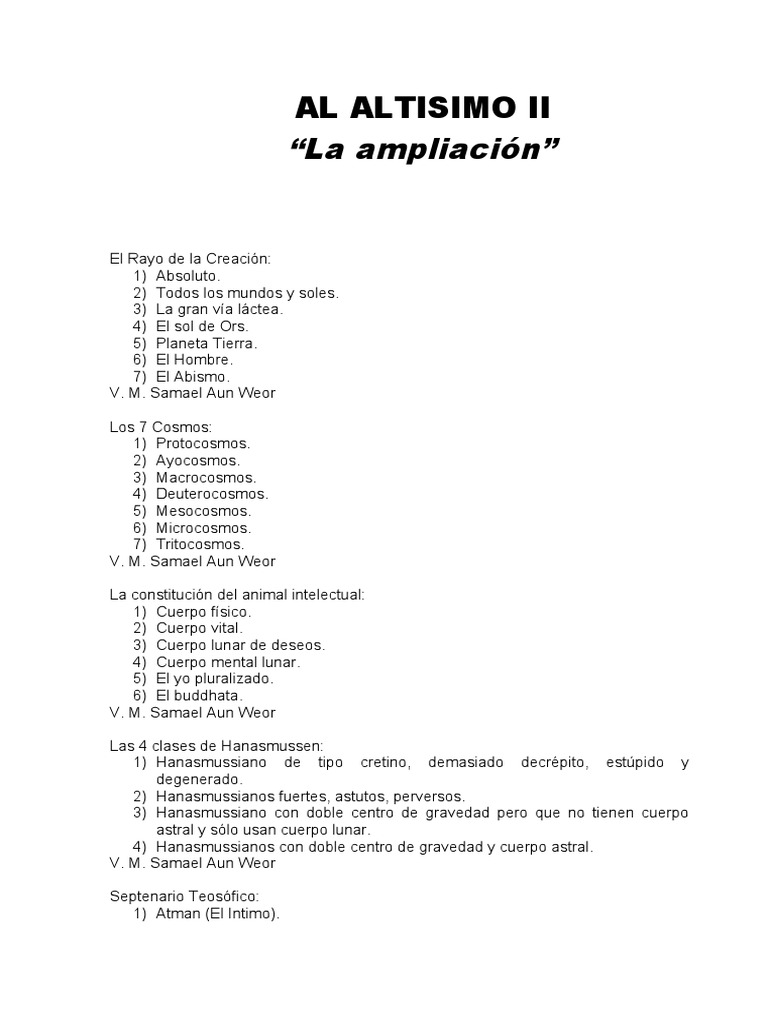 Al Altisimo Ii | PDF | Cristo (título) | Amor