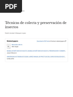 Guía de Colecta y Preservación de Insectos | PDF | Insectos | Taxonomía ...