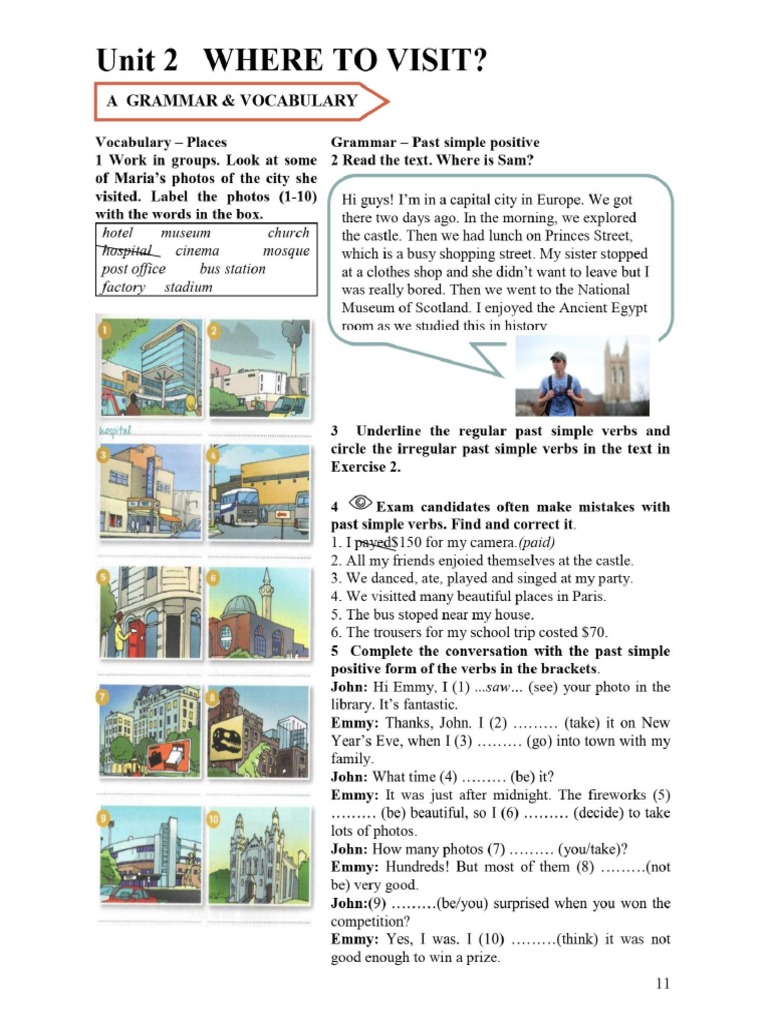 Unit 2 - Student's Book | PDF
