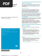 HP Storageworks Controller Enclosure Replacement Instructions | PDF | Hewlett Packard | Booting