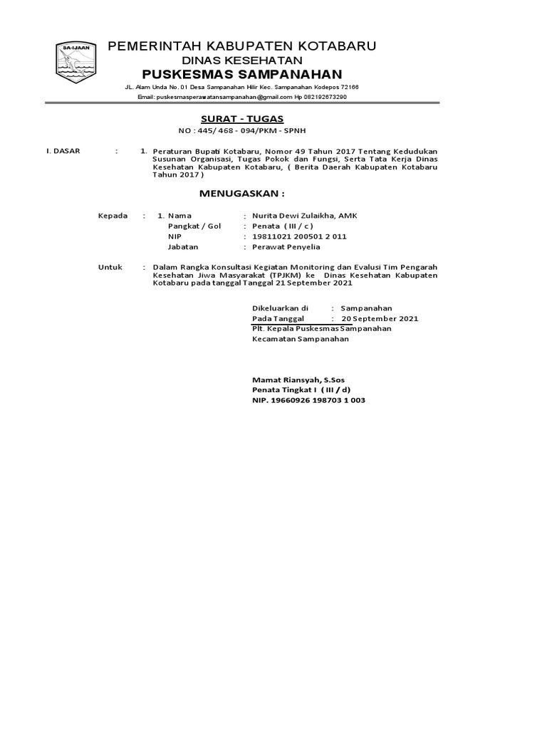 Asli SPPD Bu Reni | PDF