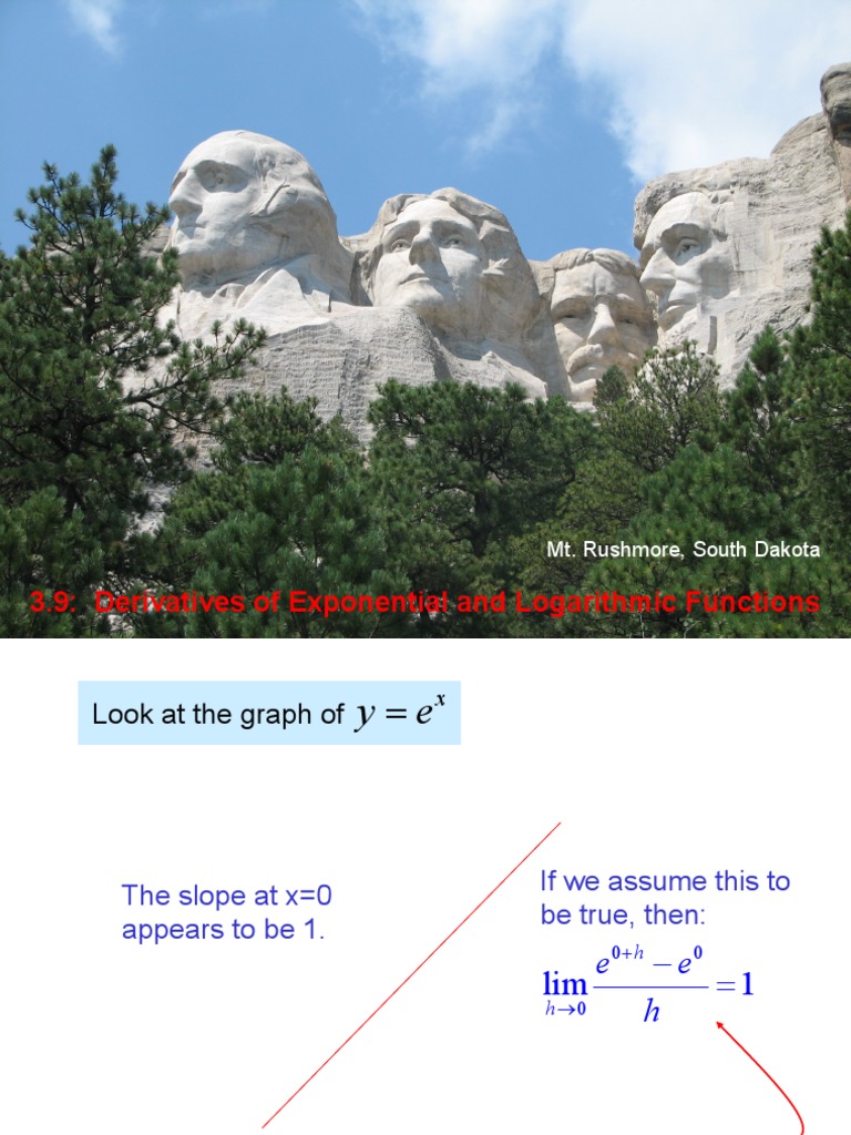 Limits of Exponential and Logarithmic Functions | PDF | Mathematical ...