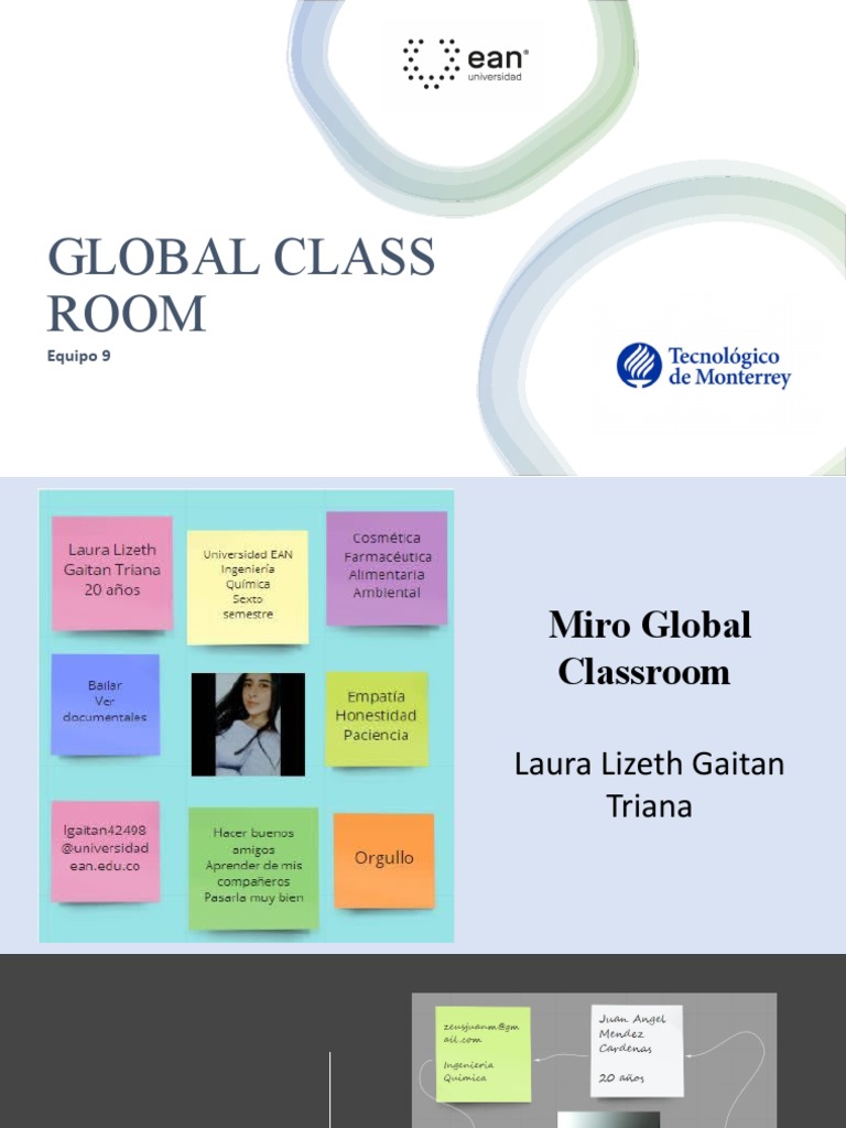 Miro Global Classroom Team 9 Overview | PDF
