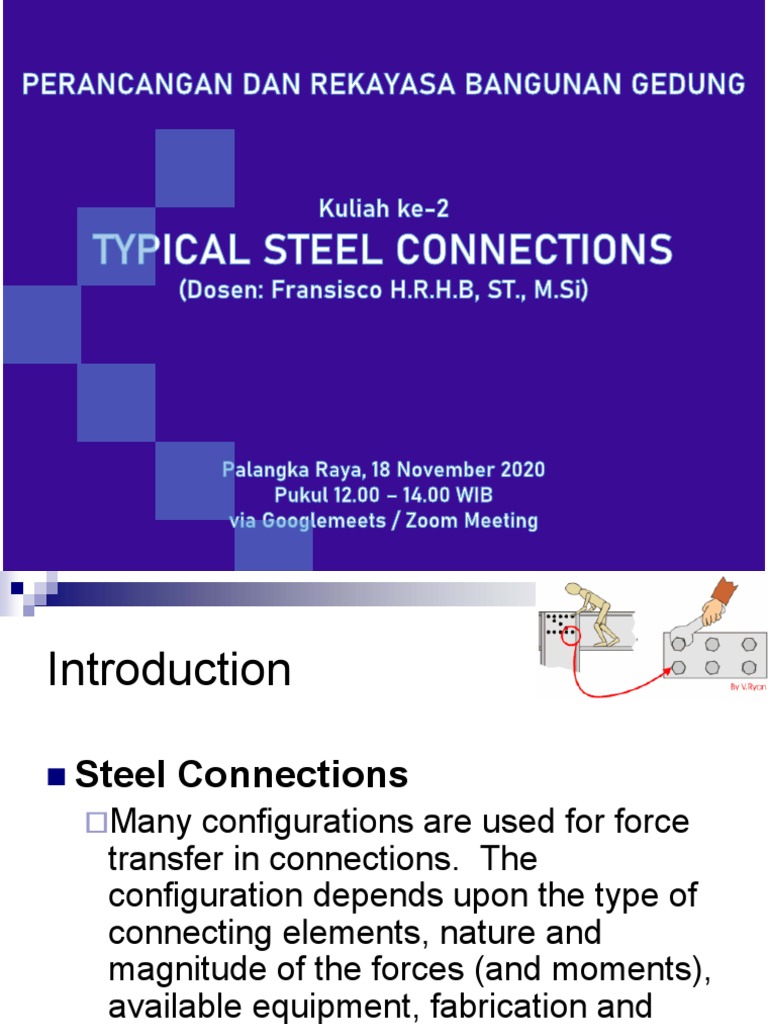 Connections in Steel Structure | PDF | Beam (Structure) | Buckling