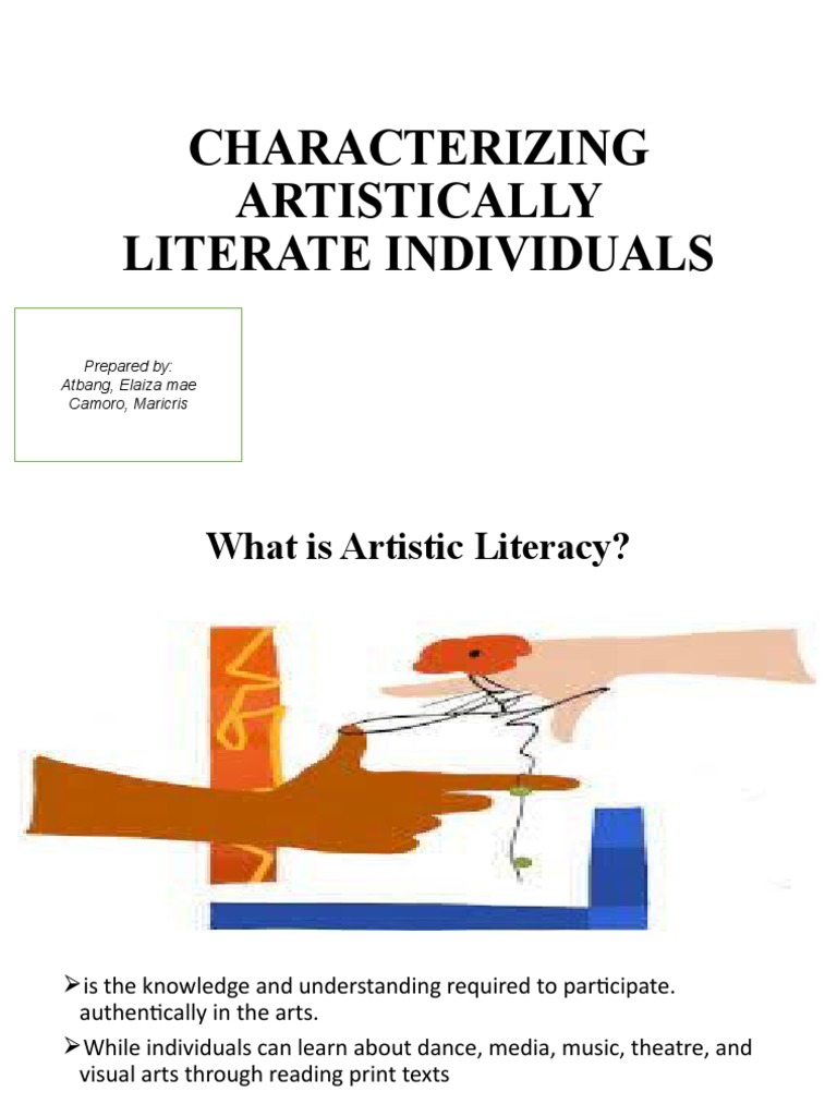 Characterizing Artistically Literate Individuals 1 | PDF