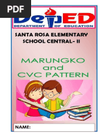 Marungko Booklet 1 | PDF