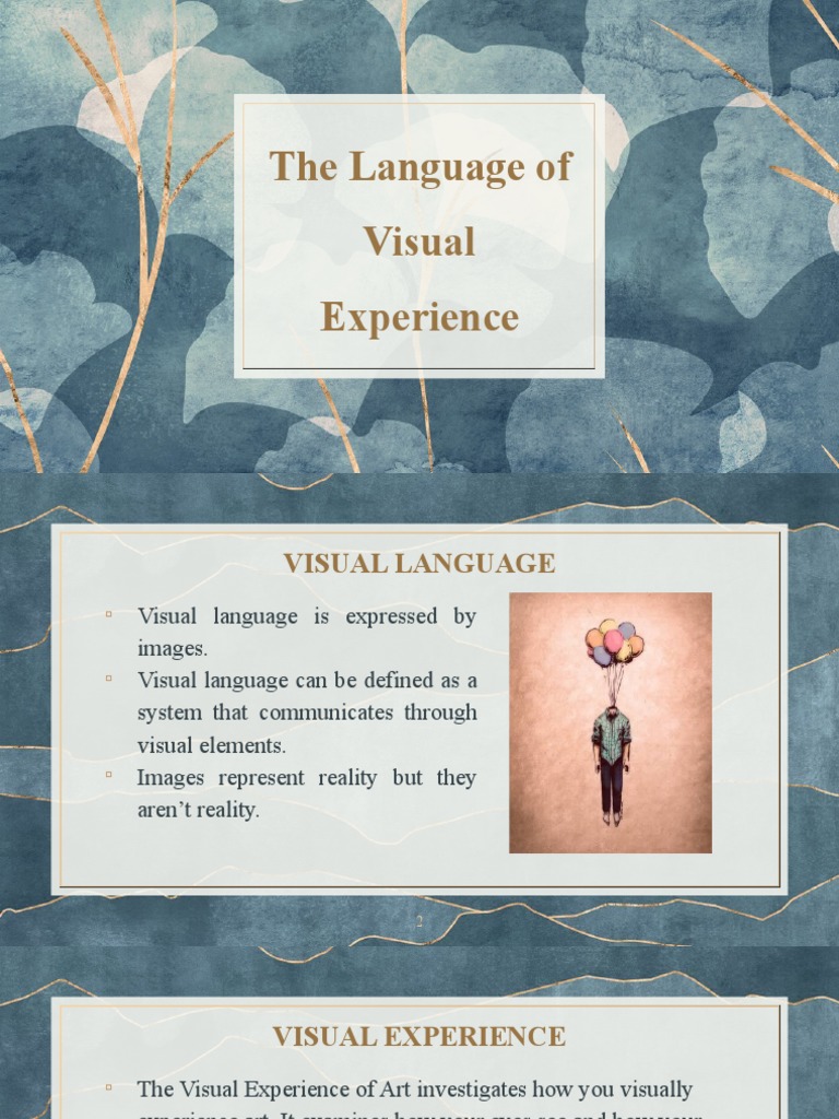 Visual Language of Art | PDF | Composition (Visual Arts) | Cognitive ...