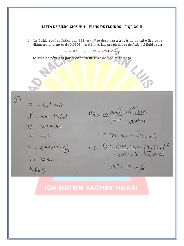 Lista de Ejercicios 4 | PDF