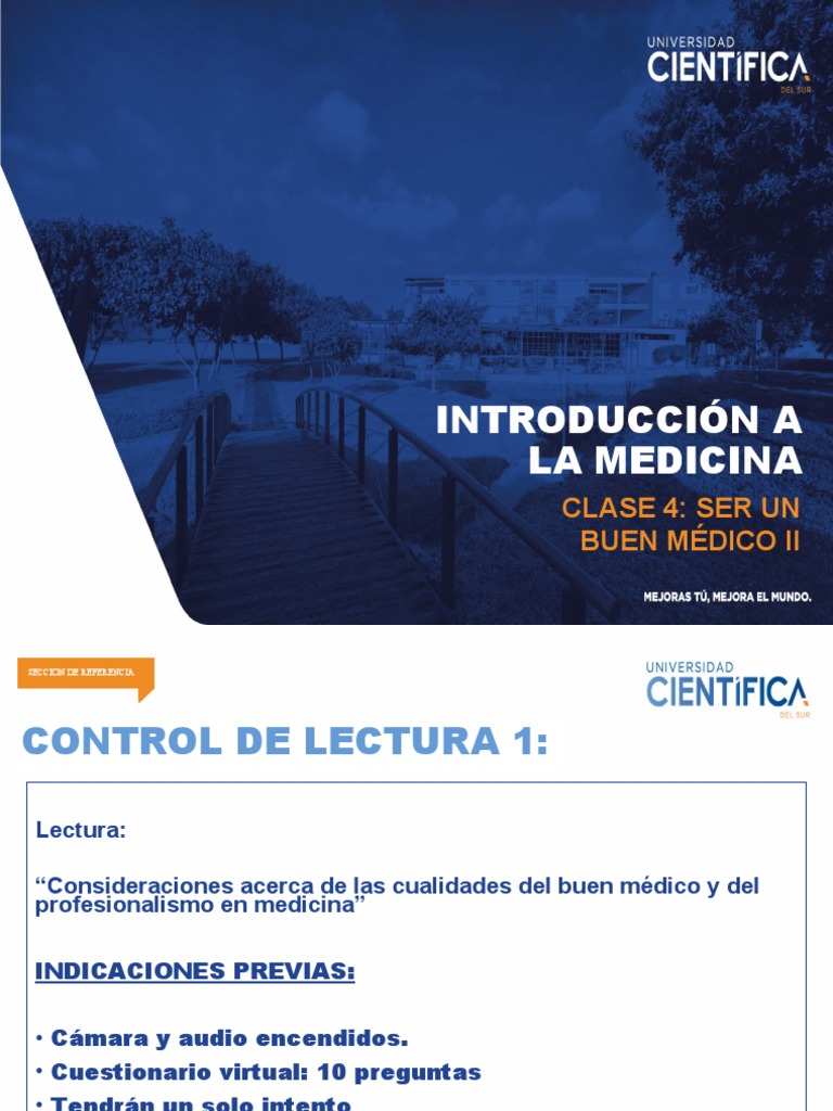 Clase 4 - Ser Un Buen Médico II | PDF | Medicina | Diagnostico medico