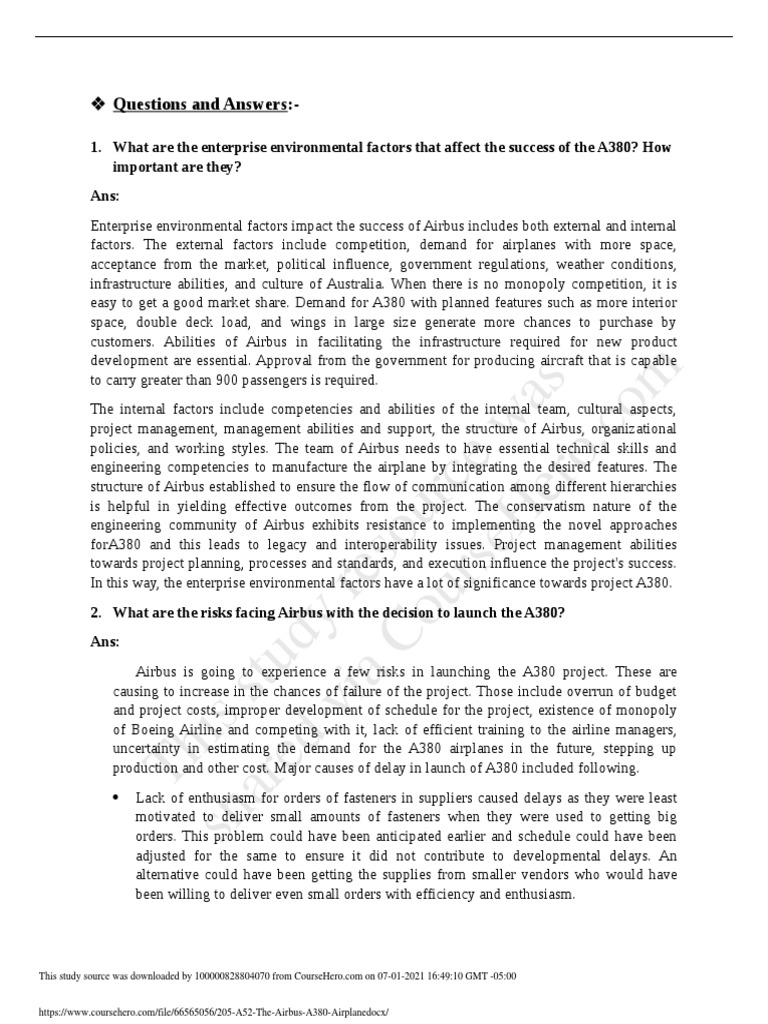 This Study Resource Was: Questions and Answers | PDF | Aviation | Transport