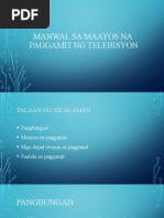 S31 User Manual Tagalog | PDF
