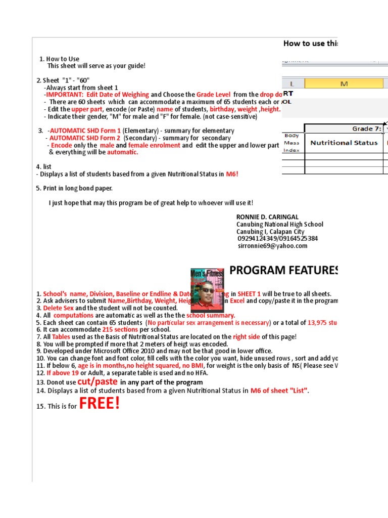 Bmi Hfa Old Forms | PDF