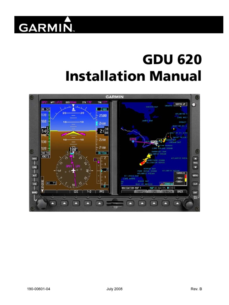 GDU 620 Installation Manual Rev. B | PDF | Electrical Connector ...