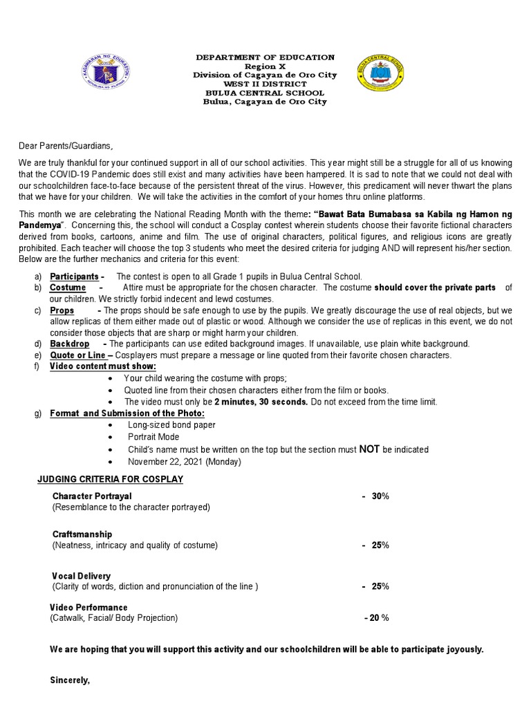 Cosplay Mechanics and Criteria | PDF | Cosplay