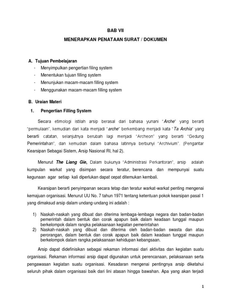 Modul Adm Umum Kelas X SMT II | PDF