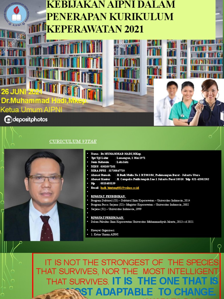 Kebijakan Aipni Penerapan Kurikulum 2021 - Regional 12 - 26 Juni 2021 | PDF