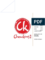 Chowking Analysis | PDF | Fast Food | Menu