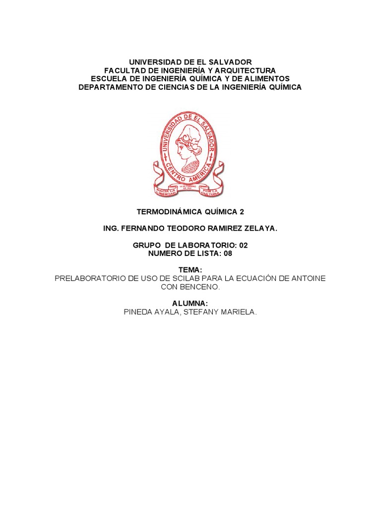 Prelab2 Termo2 | PDF