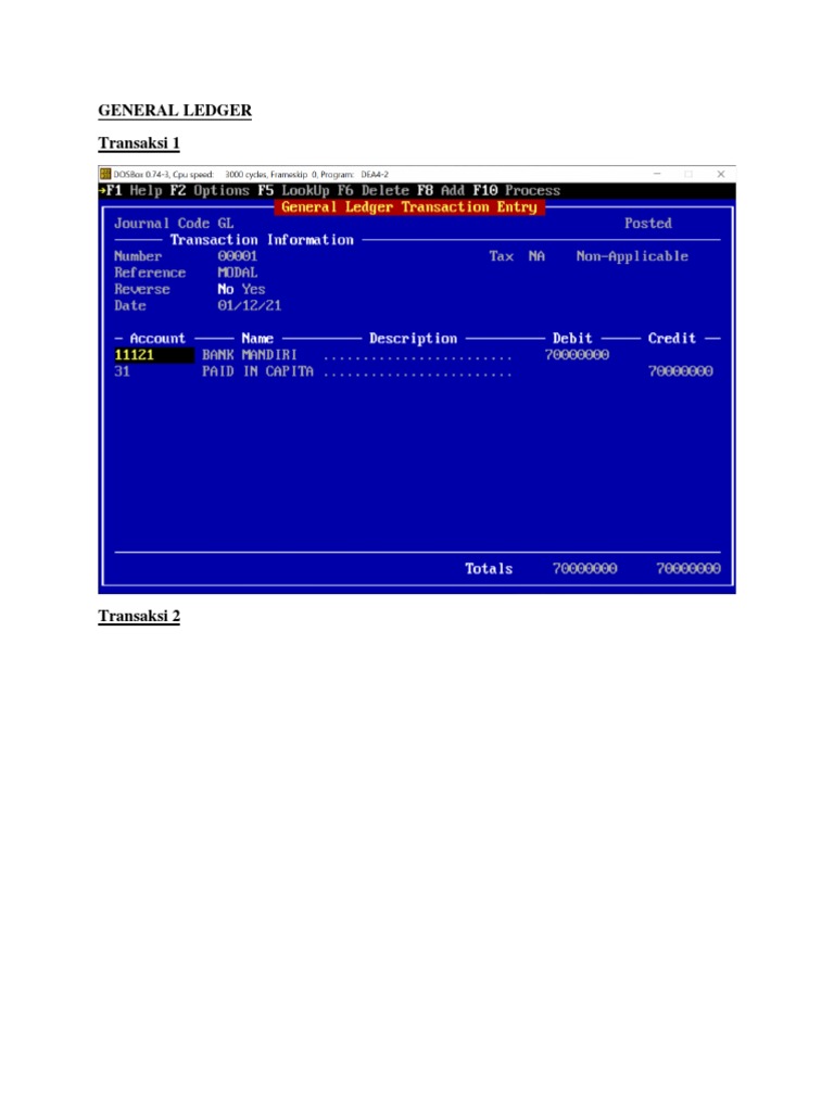 General Ledger, Receivable Ledger, Payable Ledger Ss | PDF