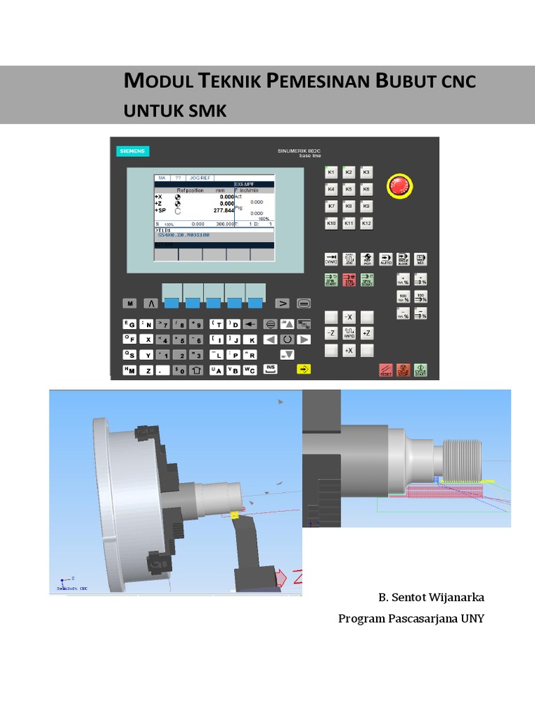 Modul CNC Bubut XI Daring | PDF