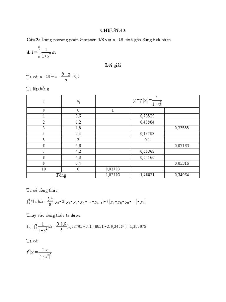 Chương 3 3DHPP Simpson 3 Chia 8 Chương 4 3B Chương 5 5C | PDF