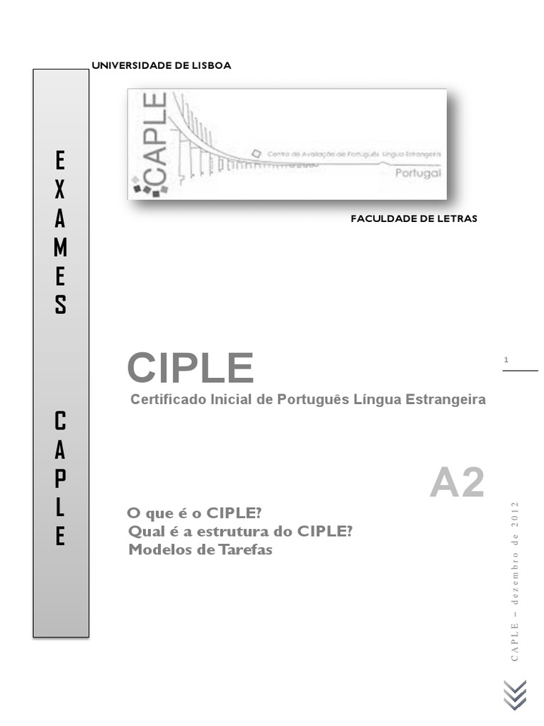 Modelo Exame Ciple | PDF | Portugal | Cães