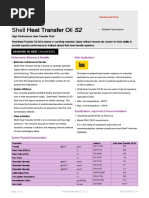 Shell Thermia Oil B Specifications | PDF | Viscosity | Hvac