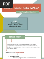 Cara Penulisan Copy Resep Dan Etiket | PDF