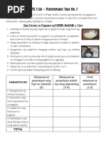 Mga Hakbang Sa Paggawa PAPER MACHE | PDF