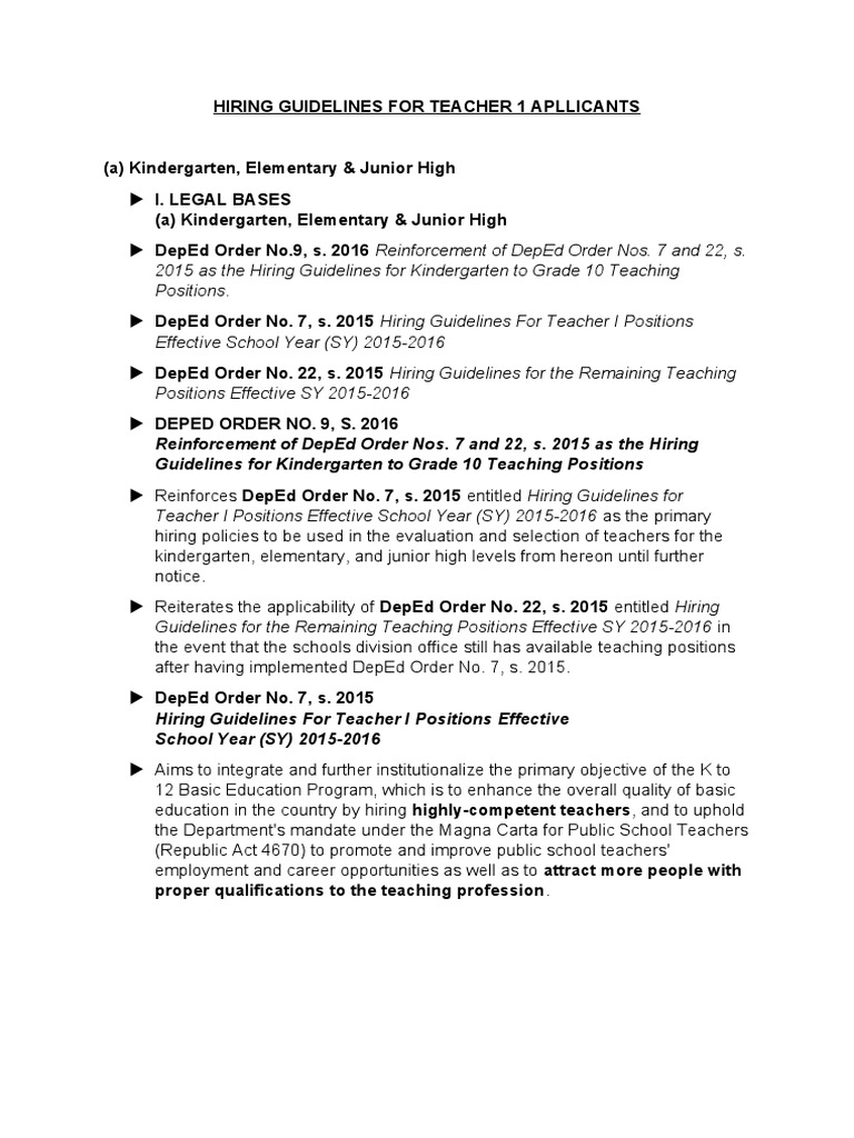 Establishing Quality Standards: A Comprehensive Guide to Hiring ...