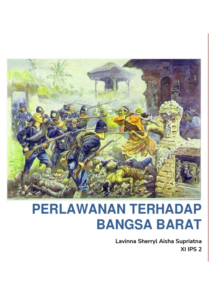 Perlawanan Terhadap Bangsa Barat - Tugas IPS Kelas XII | PDF