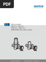 Auma Manual | PDF | Actuator | Valve