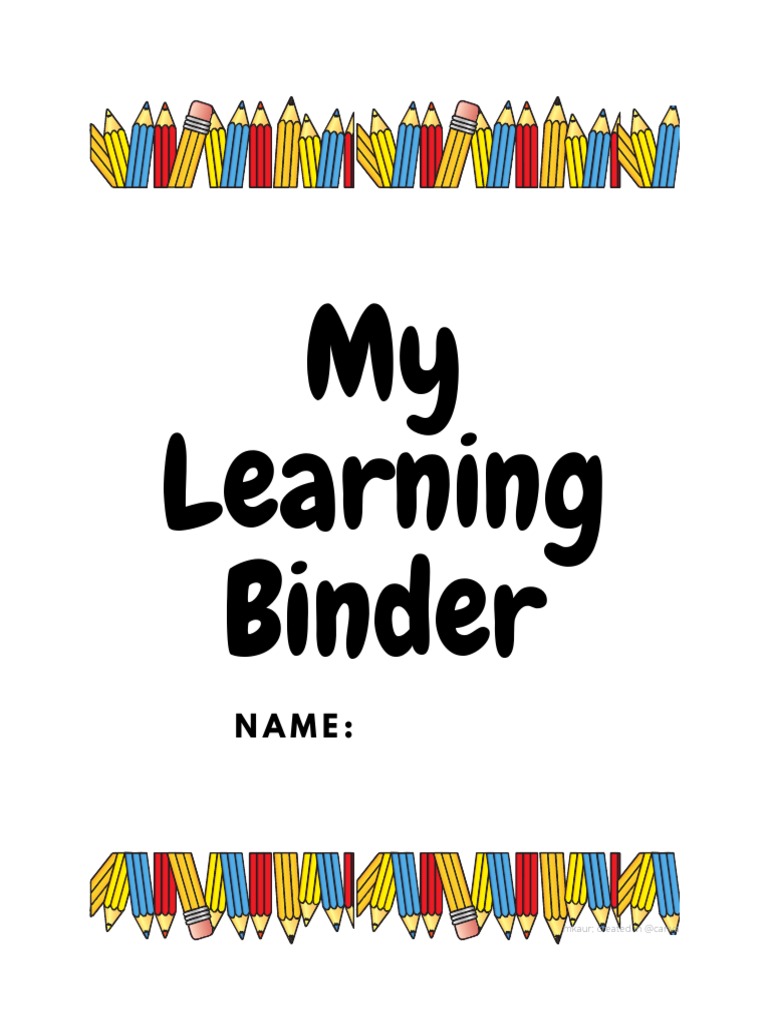 My Learning Binder: Name | PDF