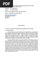 Sample Project Proposal Template | PDF | Irrigation | Agriculture