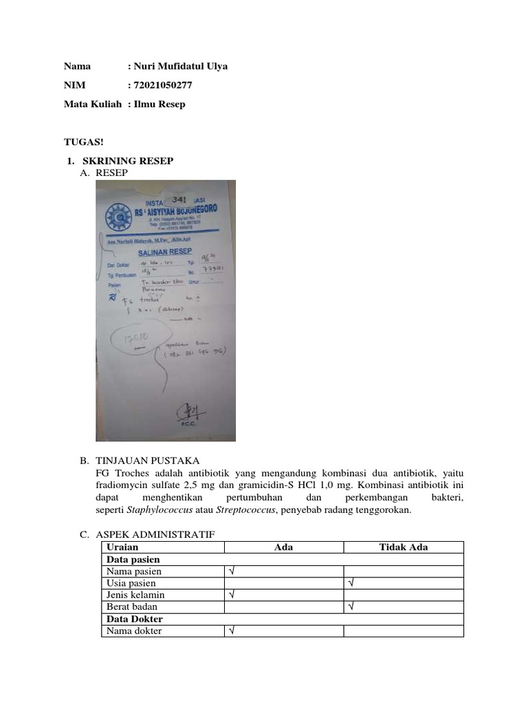 Skrning Resep | PDF | Pengembangan Diri | Kesehatan Holistik