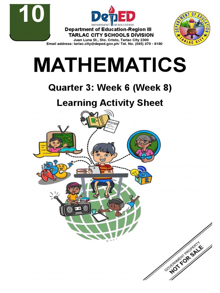 Q3 WK No.6 LAS Math10 Final | PDF | Mathematics