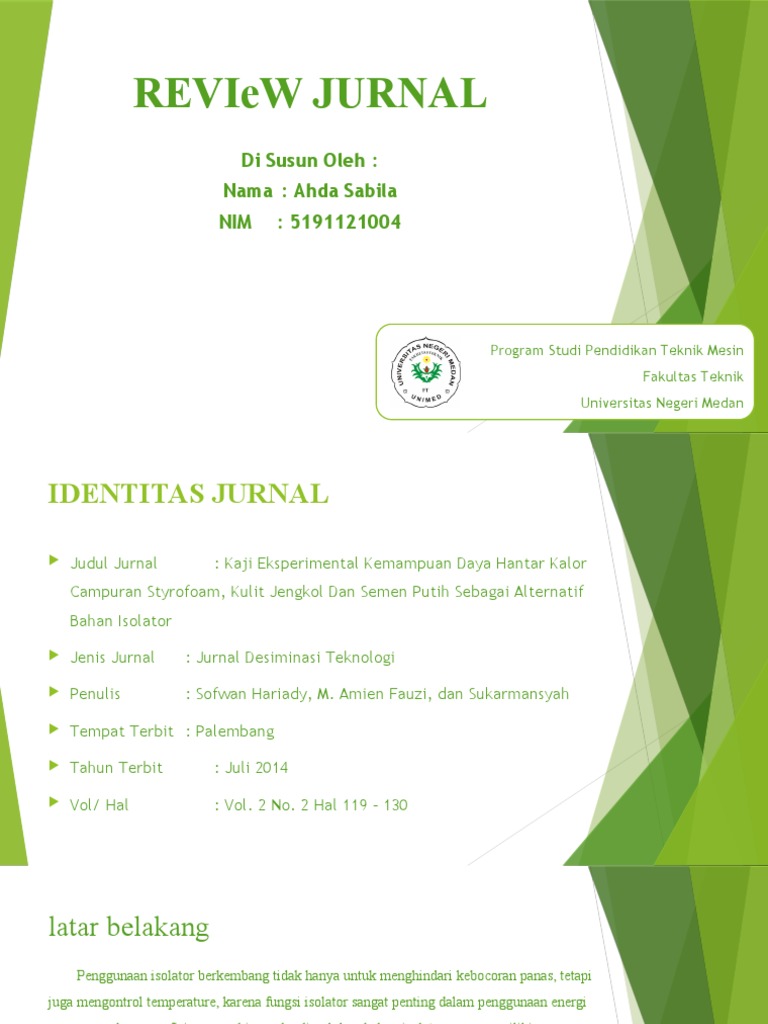 Review Jurnal (Ahda Sabila) | PDF