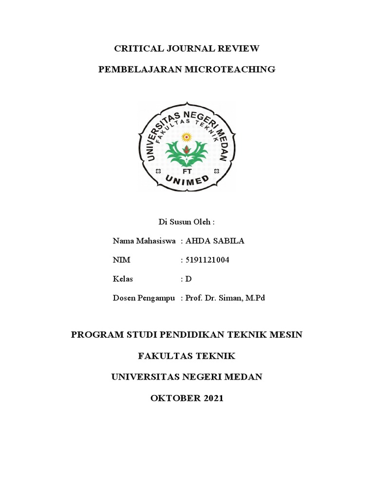 CJR Microteaching | PDF