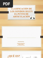 Plantilla de Punto y Modo de Articulación de Los Fonemas Vocálicos ...