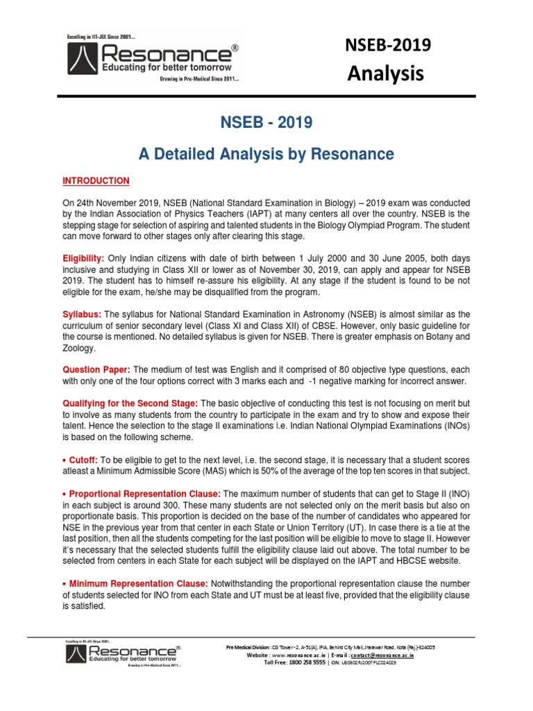 NSEB | PDF | Life Sciences | Biology