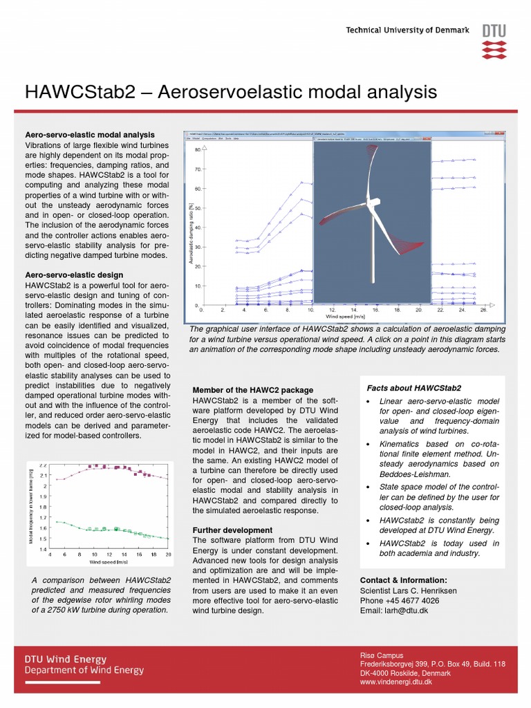 Hawcstab2 - Aeroservoelastic Modal Analysis | PDF | Control Theory | Classical Mechanics