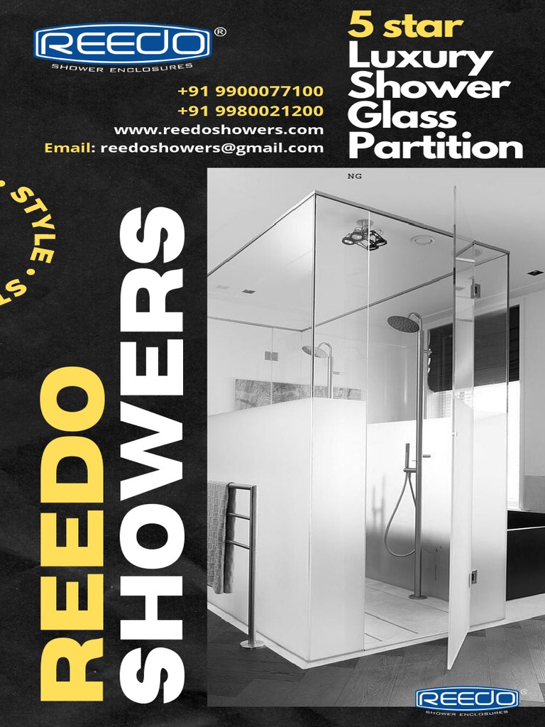 REEDO SHOWER Enclosure Catalogue 2021 | PDF