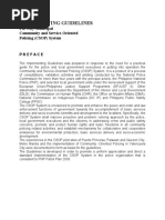 PNP Patrol Plan 2030-Guidebook | PDF | Strategic Management | Goal