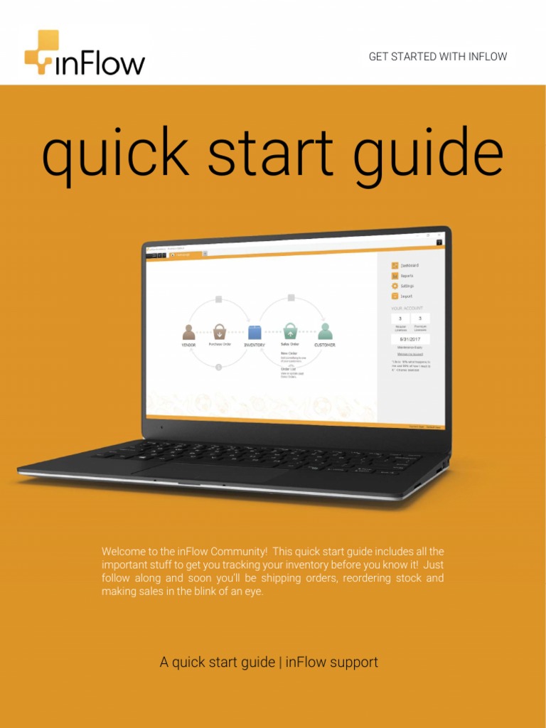 Inflow v3 Quick Start Guide | PDF | Comma Separated Values | Microsoft ...
